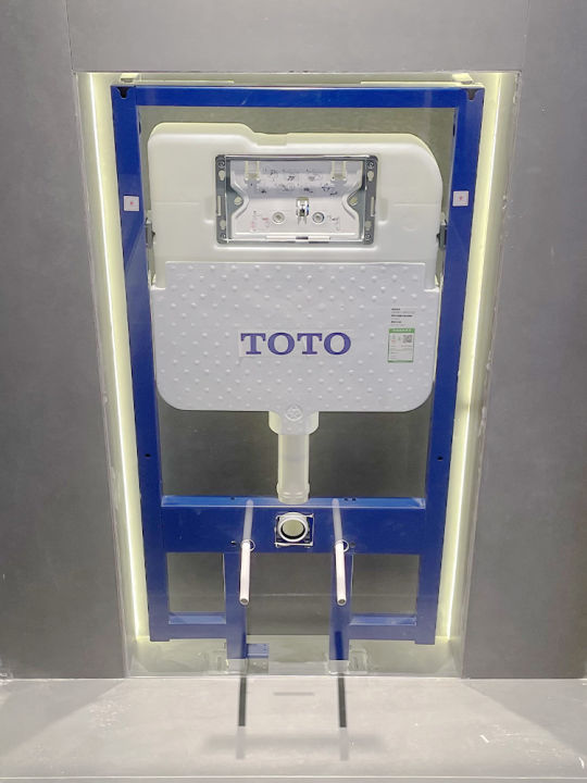 TOTO wall-mounted hidden water tank wall-hung toilet embedded short ...