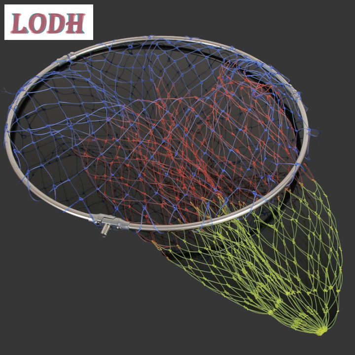 Folding Fishing Brail Landing Net Head Foldable Nets Depth Landing Dip ...