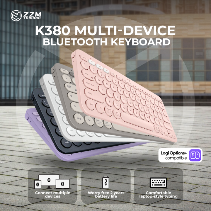 Logitech K380 MULTI-DEVICE BLUETOOTH KEYBOARD ZZM Trading | Lazada PH