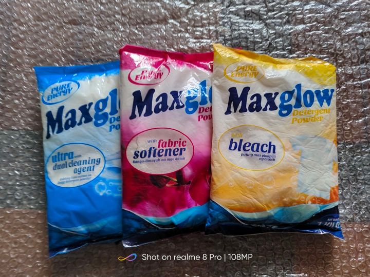 Maxglow Detergent Powder 1kilo per/pack Bundle 3pack | Lazada PH