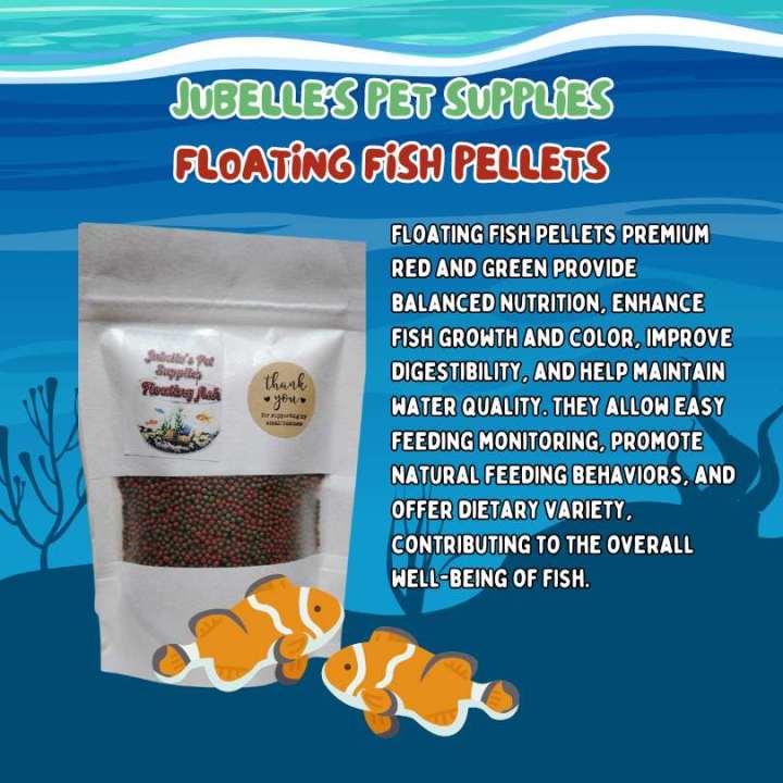 Floating Fish Pellets 50 grams | Lazada PH