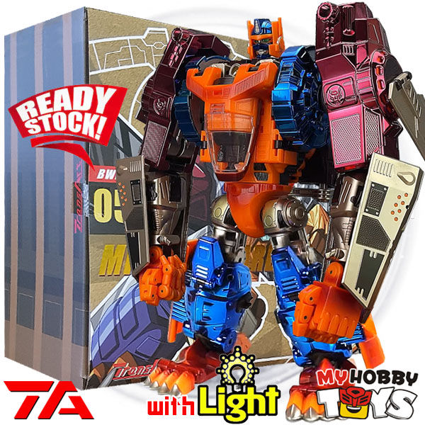 TA TransArt Toys Transformable Robot - BWM-05 Mighty Guardian ...