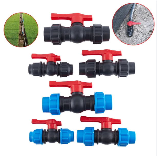 HEAVY DUTY PE Compression Ball Valve 1/2, 3/4, 1 PE Ball Valve | Lazada PH