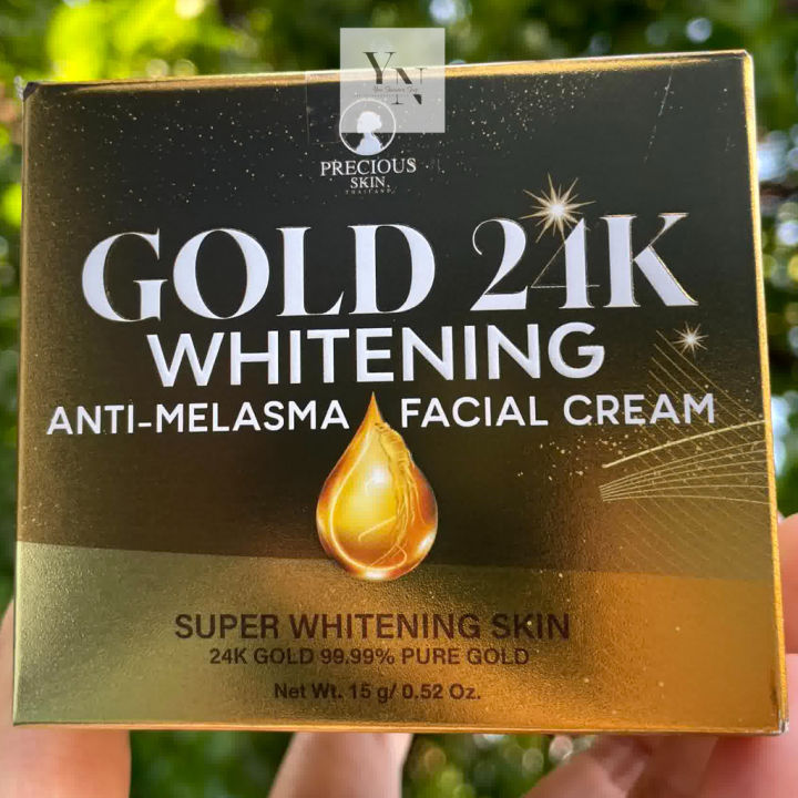 Precious Skin Gold 24K Whitening Anti-Melasma Facial Cream From Thailand | Lazada PH