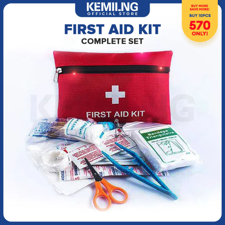 Kemilng - First Aid Kit Full Set, 13 Portable First Aid Kit Sets Car ...
