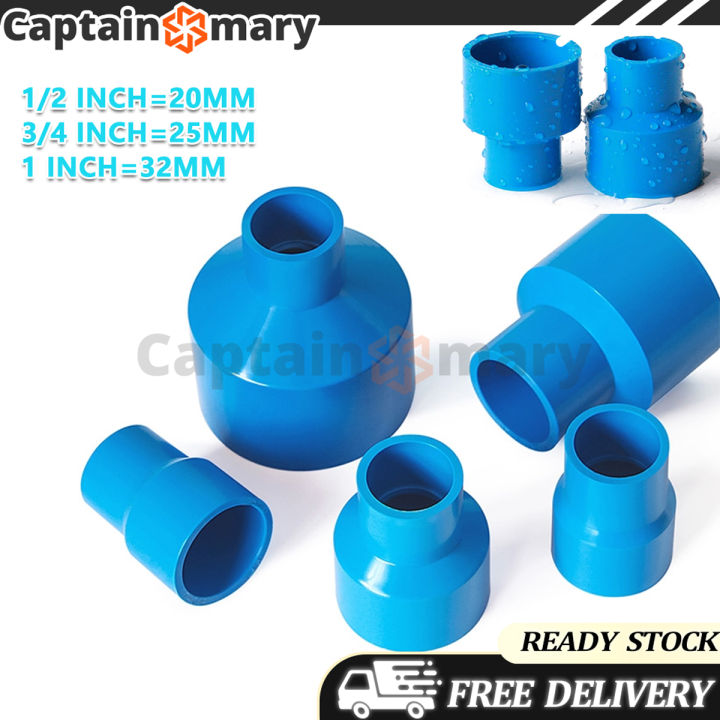 PVC Blue Fittings Reducer 1/2inch To 1inch | Lazada PH