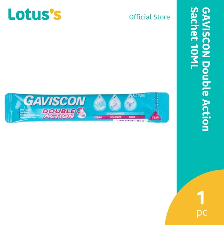 Gaviscon Double Action Sachet 10Ml | Lazada