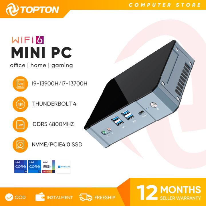 13th Gen Intel Mini PC Gamer i9 13900H i7 13700H Thunderbolt 4 2*DDR5 2*PCIE4.0 Mini Gaming PC ...