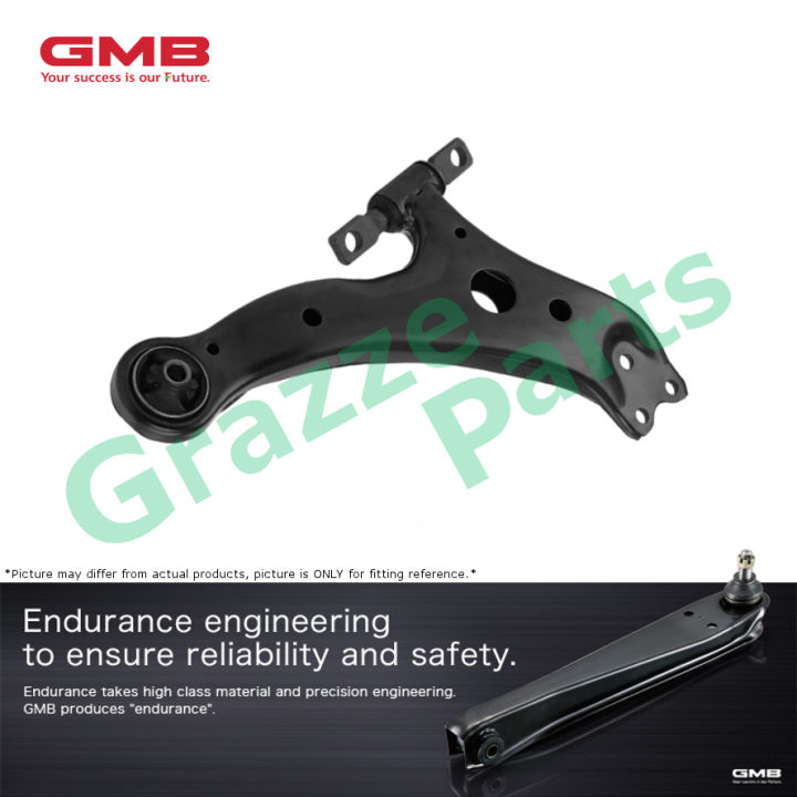 (1pc) GMB Lower Control Arm 0201-0736 Right Side for Toyota Alphard ANH10 MNH10 Camry ACV30 ...