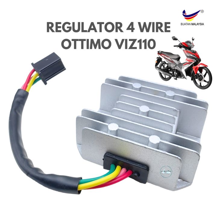 RECTIFIER REGULATOR RECTIFIRE OTTIMO VIZ 110 VIZ110 | Lazada