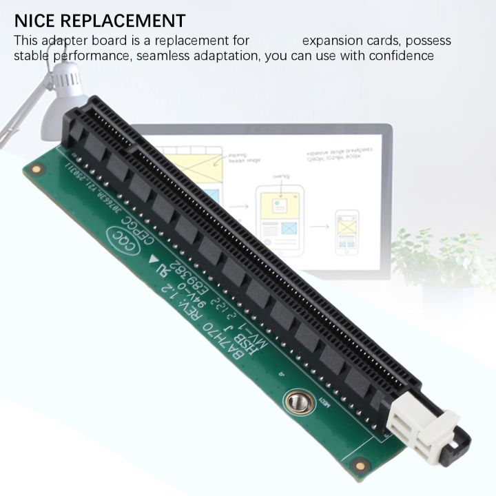 PCI E Graphic Card Adapter Tiny 5 PCIE16 Riser Support I350-T4 4 Port ...