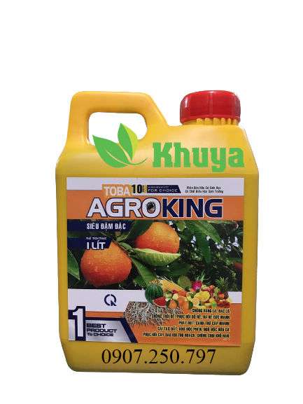 Phân bón hữu cơ sinh học Toba Agroking 1 lít Siêu Đậm Đặc | Lazada.vn