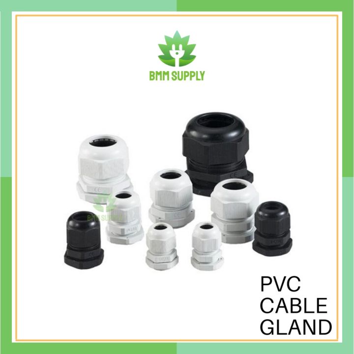 PVC #M16, M20, M25, M32 CABLE GLAND (BLACK) | Lazada