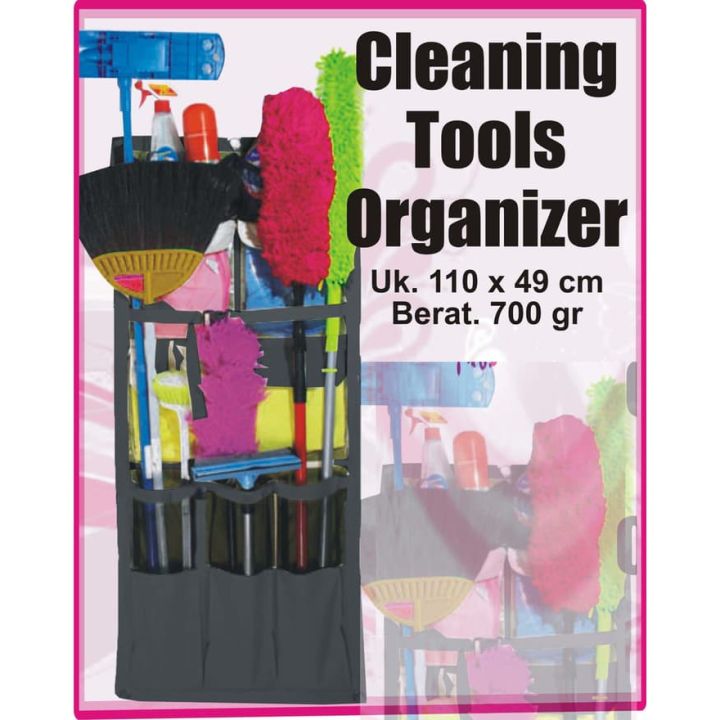 Rak Penyimpanan Cleaning Tools Organizer CTO Tas Alat Alat Kebersihan ...