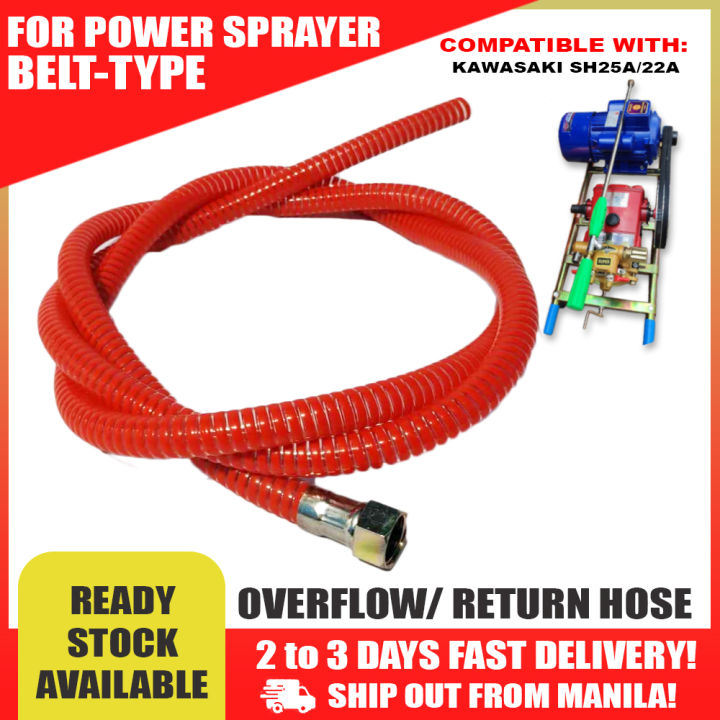 Overflow / Return Hose Only Compatible with Kawasaki Belt Type Power ...
