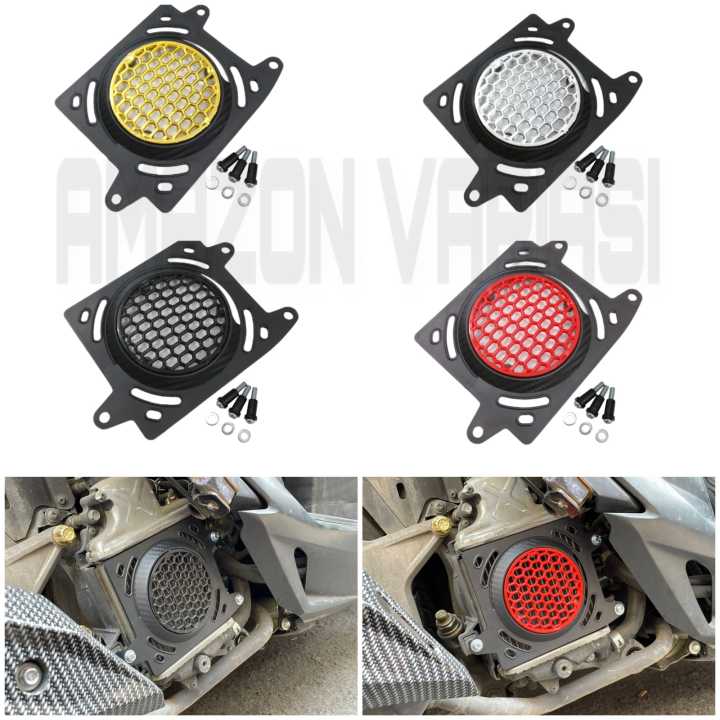 COVER RADIATOR VARIO 125 150 ADV PCX MODEL KARBON / COVER TUTUP ...