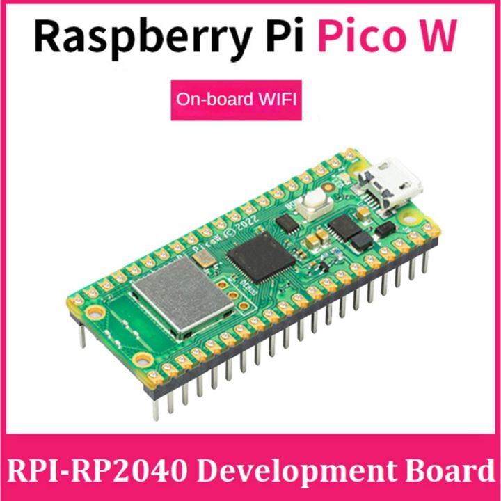 For Raspberry Pi Pico W Board with Wireless WIFI Module RP2040 ...