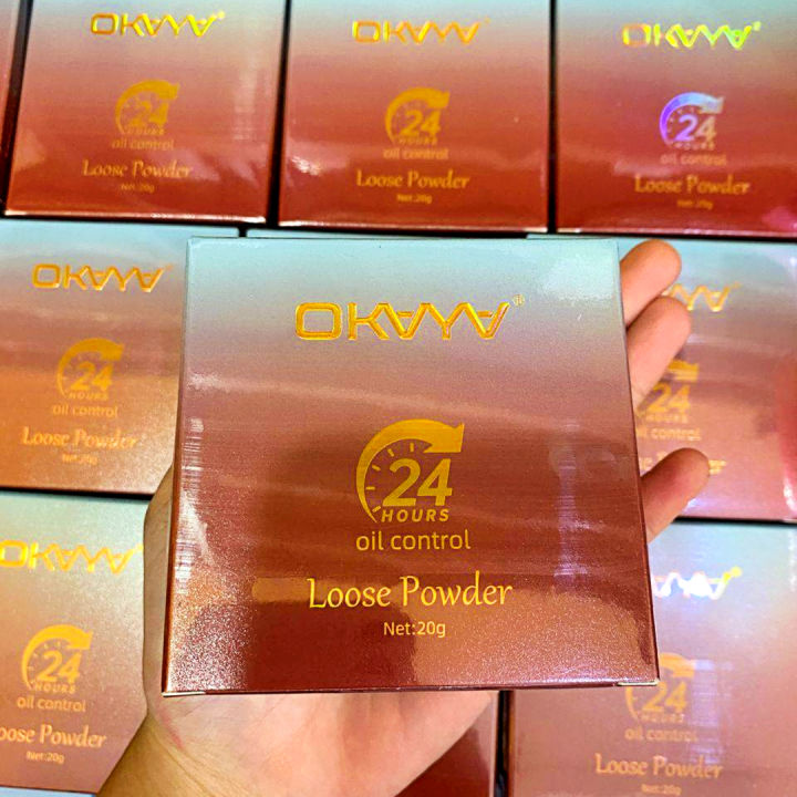 Okaya Loose Powder / Okaya Setting Finishing Oil Control Natural Matte ...