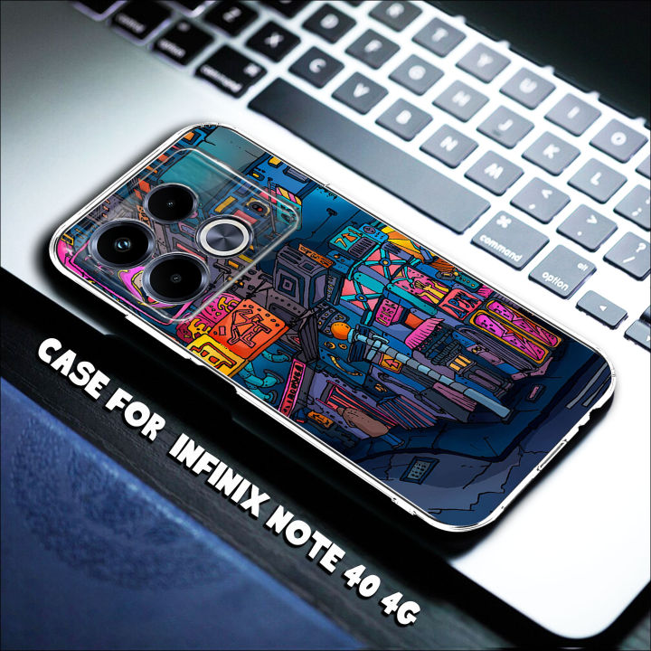 Case INFINIX NOTE 40 4G 2024 Motif GRAFITI Casing INFINIX NOTE 40 4G ...