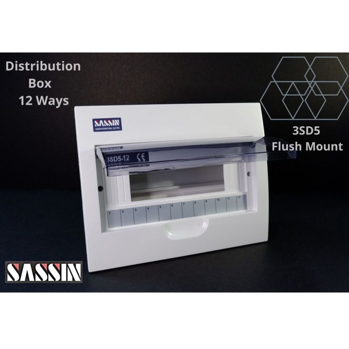 Immediate delivery Sassin Flush Mount Distribution Box 12 Ways | Lazada PH