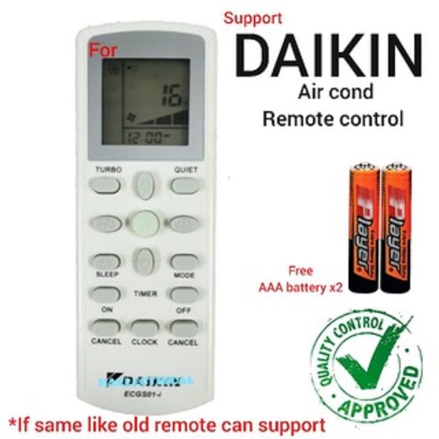 DAIKIN AIR COND REMOTE CONTROL (NEW) | Lazada