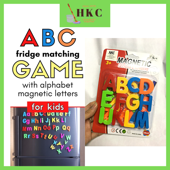 【Ready Stock Malaysia】Magnetic Letters Alphabet ABC Fridge Magnets ...
