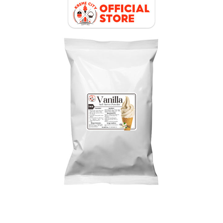 Kreme City Vanilla Soft Serve Ice Cream Powder Premix 1kg | Lazada PH