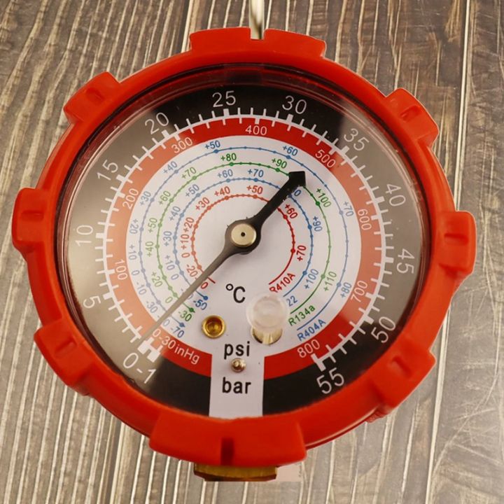 Air Condition Gauge for R410A R22 R134A R404A Refrigerants Manifold ...