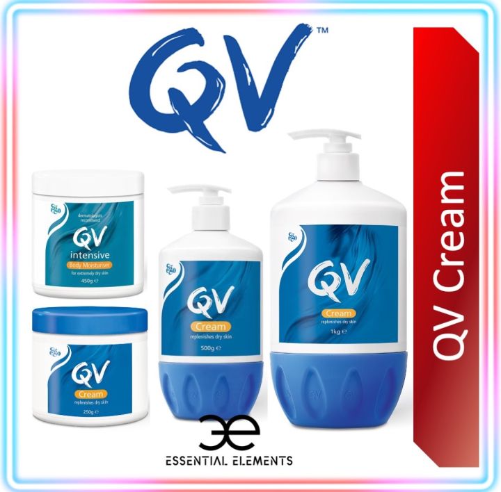 QV Ego Cream Tub/Pump 1kg | Intensive Body Moisturiser | Sensitive and ...