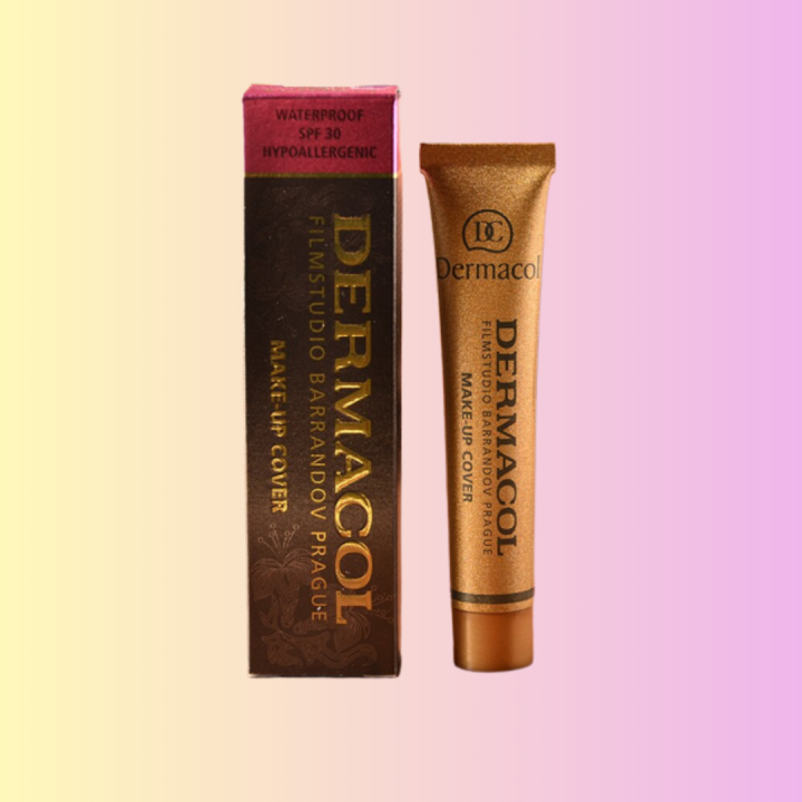 Dermacol Make-up Cover 30g Waterproof SPF 30 Hypoallergenic Foundation ...