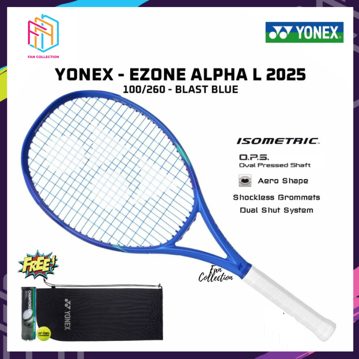 Raket Tenis Yonex EZONE ALPHA L 100 260 gr 2025 Blast Blue | Lazada Indonesia