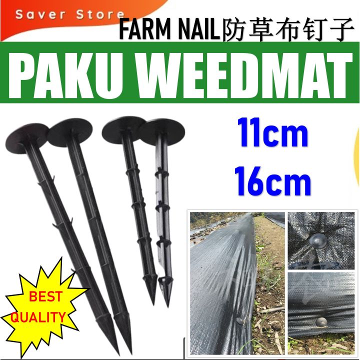 Saverstore Farm Nail Ground Nail Garden Premium Quality Paku Weedmat ...