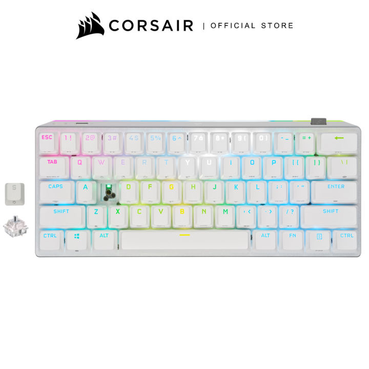 CORSAIR Keyboard K70 PRO MINI WIRELESS 60% Mechanical CHERRY MX Speed ...