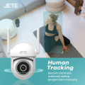 Ip Cam CCTV Outdoor 4mp JETE CTO1 Smart Camera AI Detection Clear Night ...