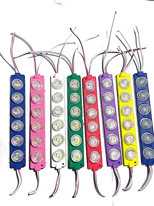 LED 6 MATA BESAR 12 VOLT DAN 24 VOLT Lampu LED 6 mata variasi motor ...