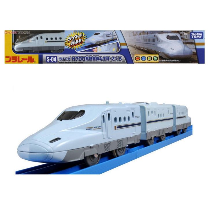 Takara Tomy Plarail S-04 Shinkansen Series N700 `Mizuho/Sakura | Lazada Indonesia