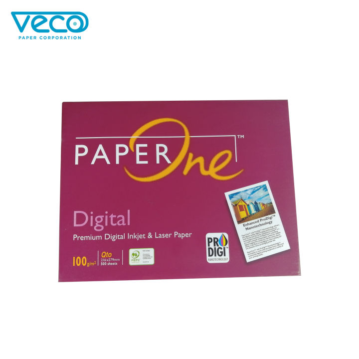 Veco PaperOne 100gsm; SHORT (1ream) | Lazada PH