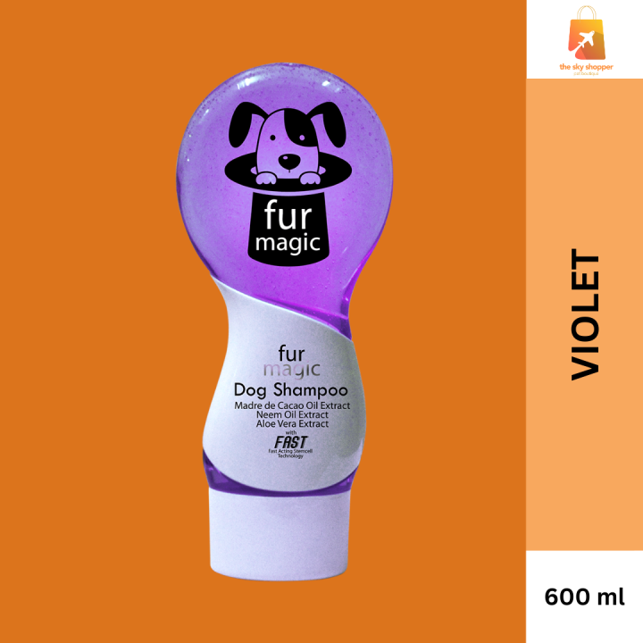 Fur Magic Dog Shampoo Violet 600ml | Lazada PH