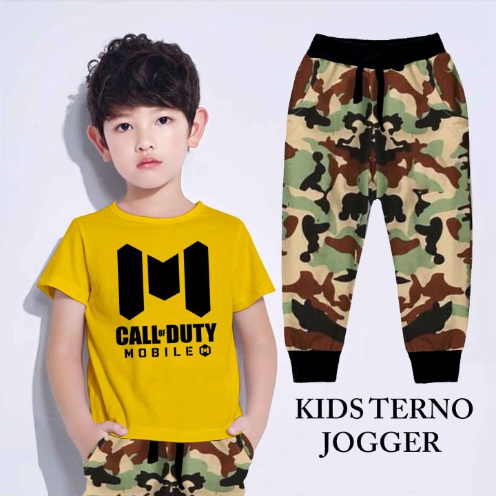 CALL of DUTY Kids Terno w/ jogger | Lazada PH