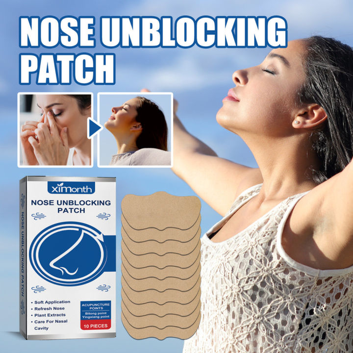 Nose Unblocking Patch,Relieve Nasal Congestion, Sleep Snoring Open ...