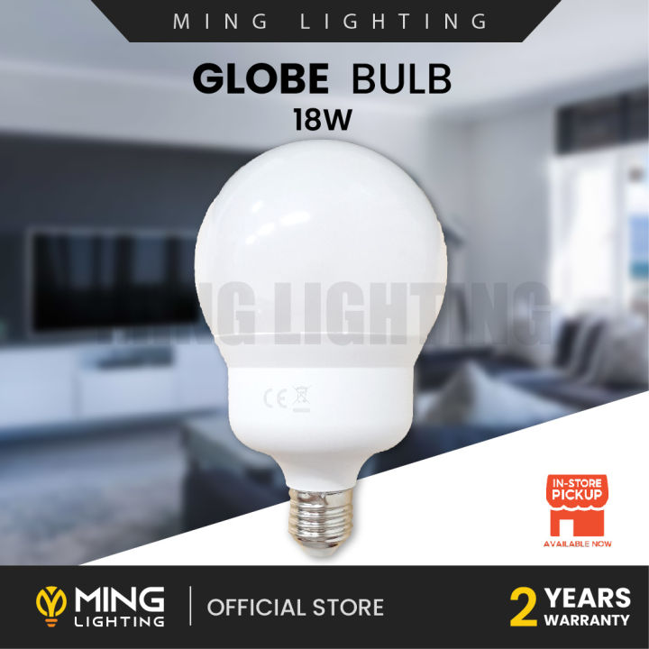 LED E27 Globe Bulb 18W G95 Mentol Lampu Light Screw Lighting Bulbs ...