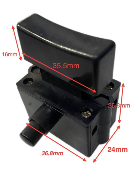 Powertools Switch Speed Control Trigger Button For Electric Hammer Impact Drill Cutting Machine