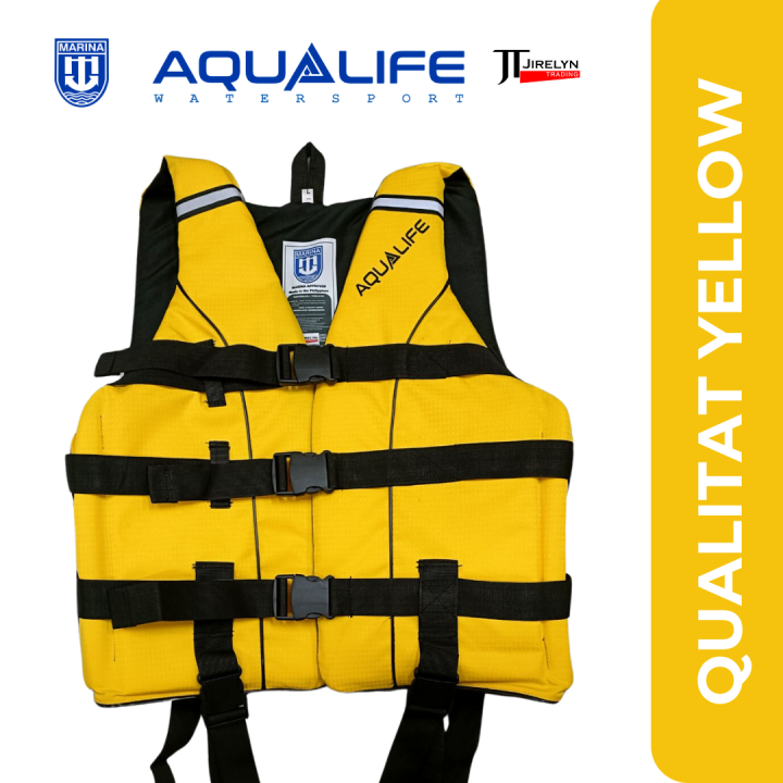 1029 Life Vest, COLOR YELLOW ,Jacket Marina Approved Qualitat PFD ...