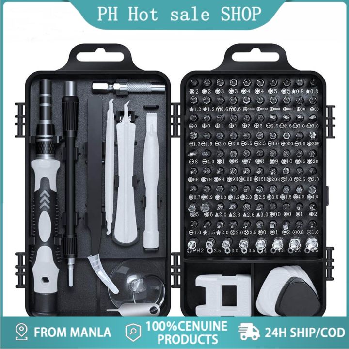 115 In 1 Precision Screwdriver Set Repair Tool Screwdriver Kit | Lazada PH