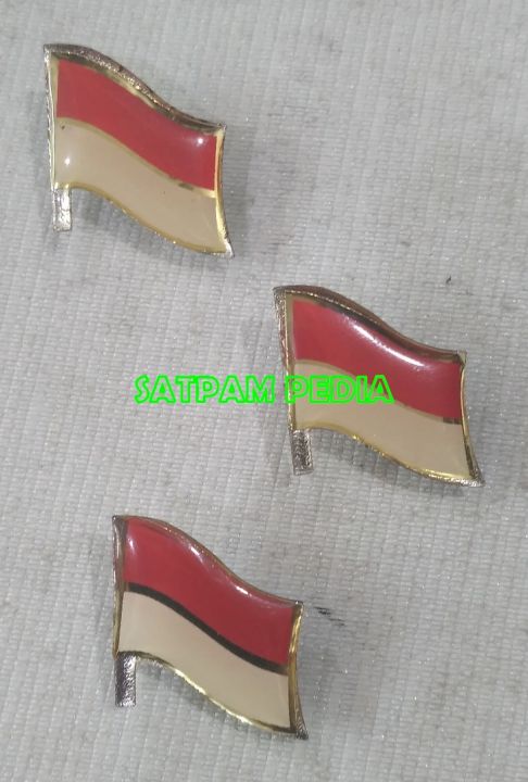 Pin Bendera Indonesia - Pin Merah Putih - Bros Bendera Indonesia ...