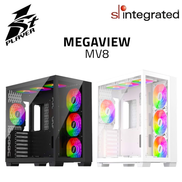 1stPlayer Megaview MV8/MV8-TP ATX Mid-Tower Case | Lazada