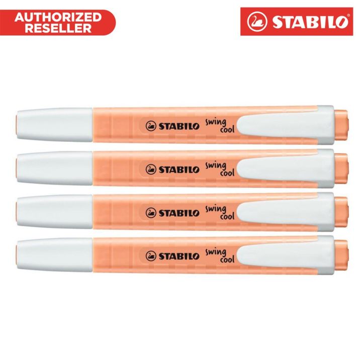 STABILO Swing Cool Pastel Highlighter Creamy Peach - 4s Karlluck ...