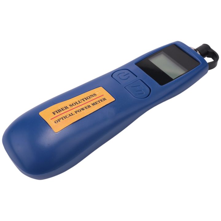 6 Wavelengths Mini Optical Power Meter Tester -50 to 26 Optical Fiber ...