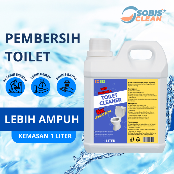 Pembersih Kerak Toilet Cleaner Kemasan 1 Liter/ Keramik/ kran ...