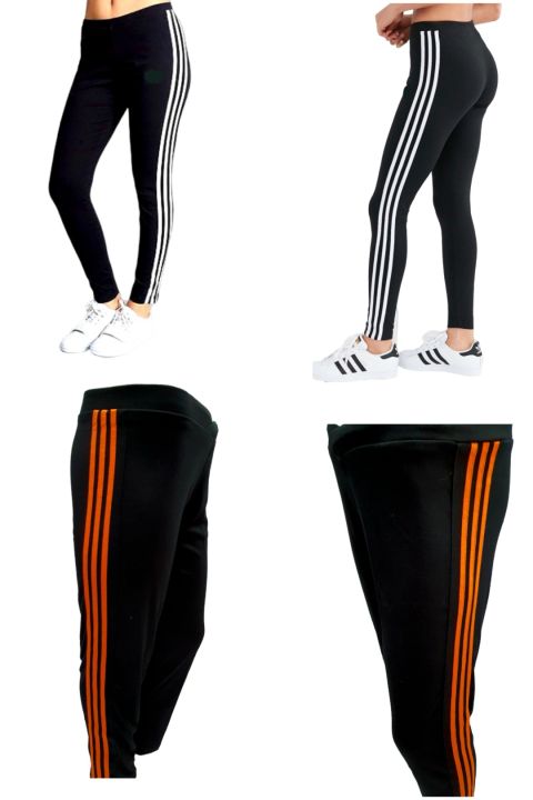 Celana Training Cewek Gym Fitness Running Frasser Florance Hitam Orange ...